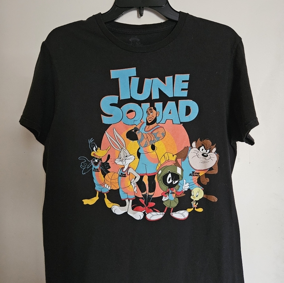 Space Jam | Shirts | Space Jam Lebron James Tune Squad Black Tshirt M ...